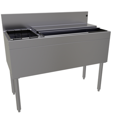 CBA-42L | Underbar Ice Bin/Cocktail Station, Bottle Well Bin