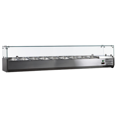 46680 | Refrigerated Countertop Pan Rail