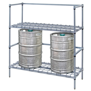 183654DGY | Keg Storage Rack