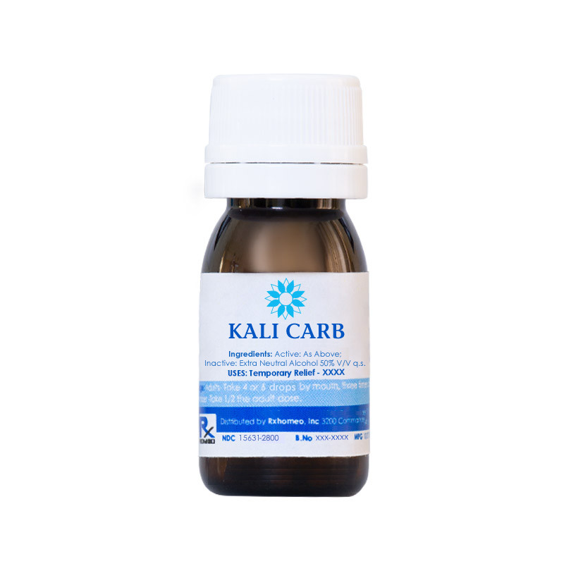 Buy Rxhomeo® KALI CARBONICUM 30C - 10 ml Oral Drops, for Chest ...