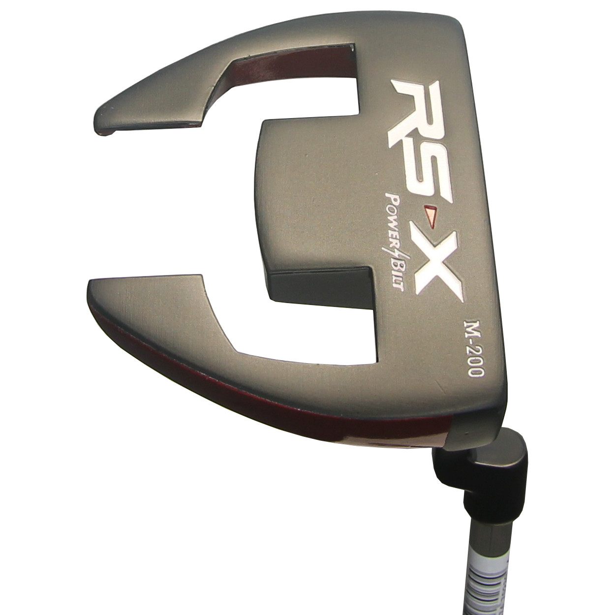 PowerBilt Golf TPS RS-X M-200 Heel-Shafted Putter - GolfEtail.com