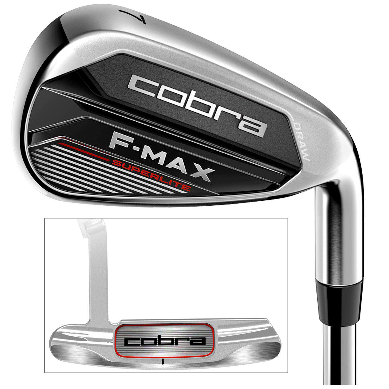 Cobra Men's 12 Piece F-Max Superlite Complete Golf Set with Bag ...