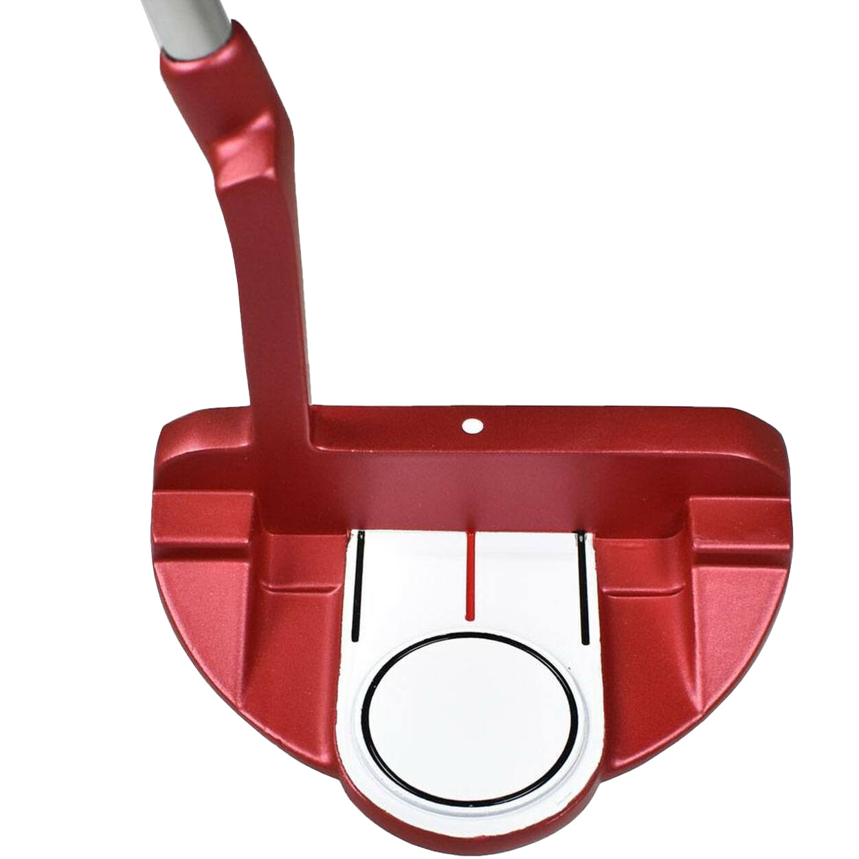 Bullet BL3 Red Single Ball Mallet Putter - GolfEtail.com