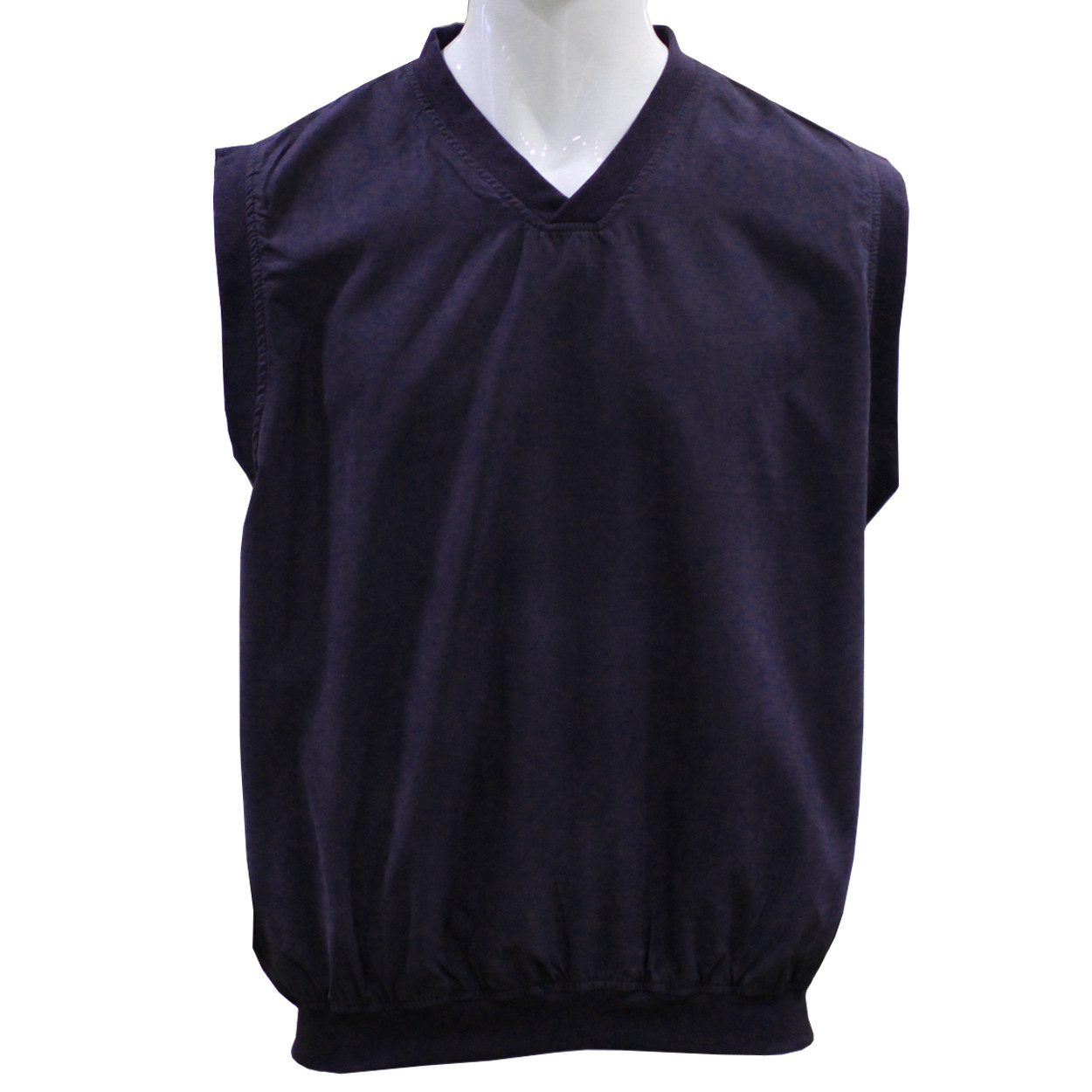 Weather Perfect Men's V-Neck Pullover Golf Wind Vest - GolfEtail.com