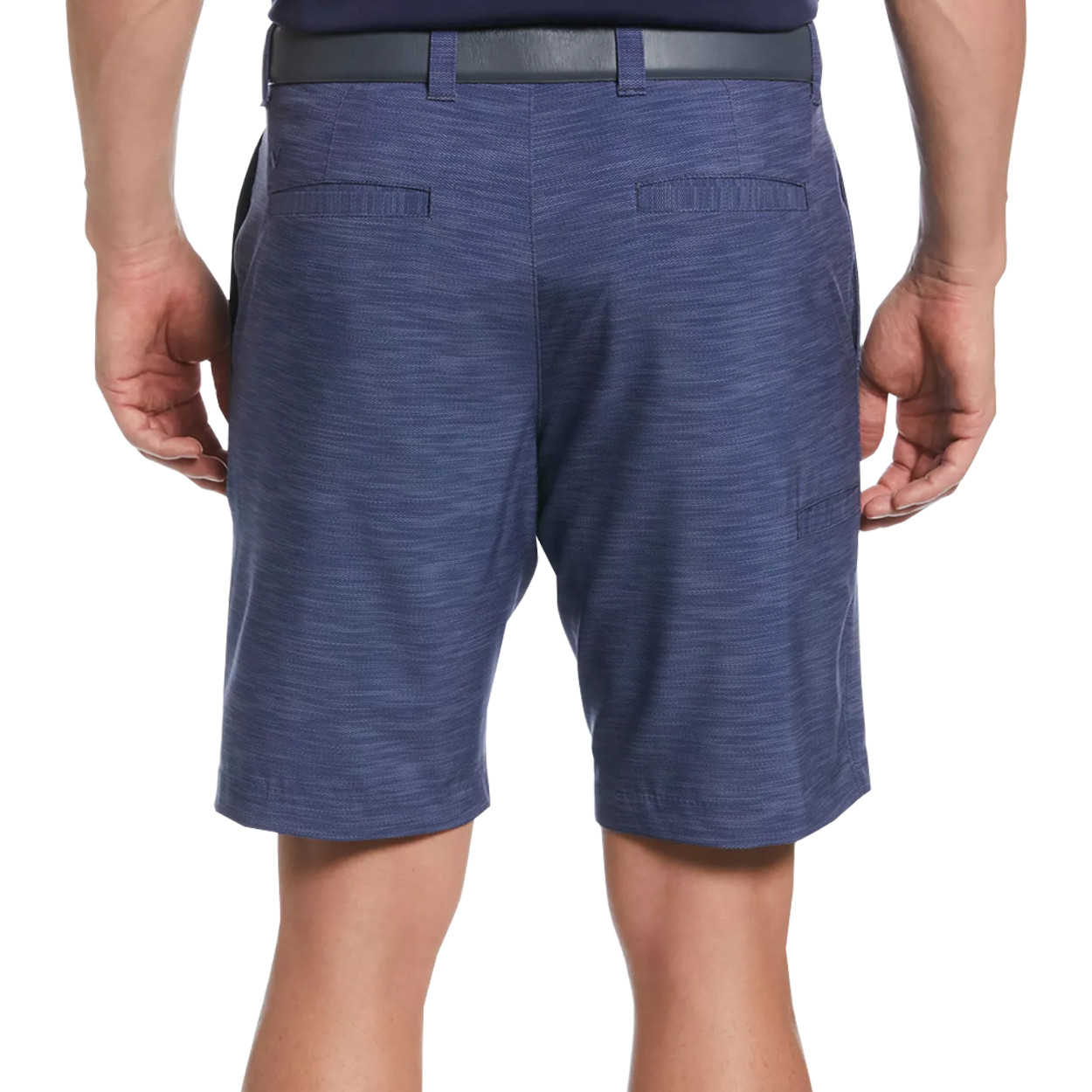 Callaway Men's Horizontal Herringbone Active Waist Shorts - GolfEtail.com