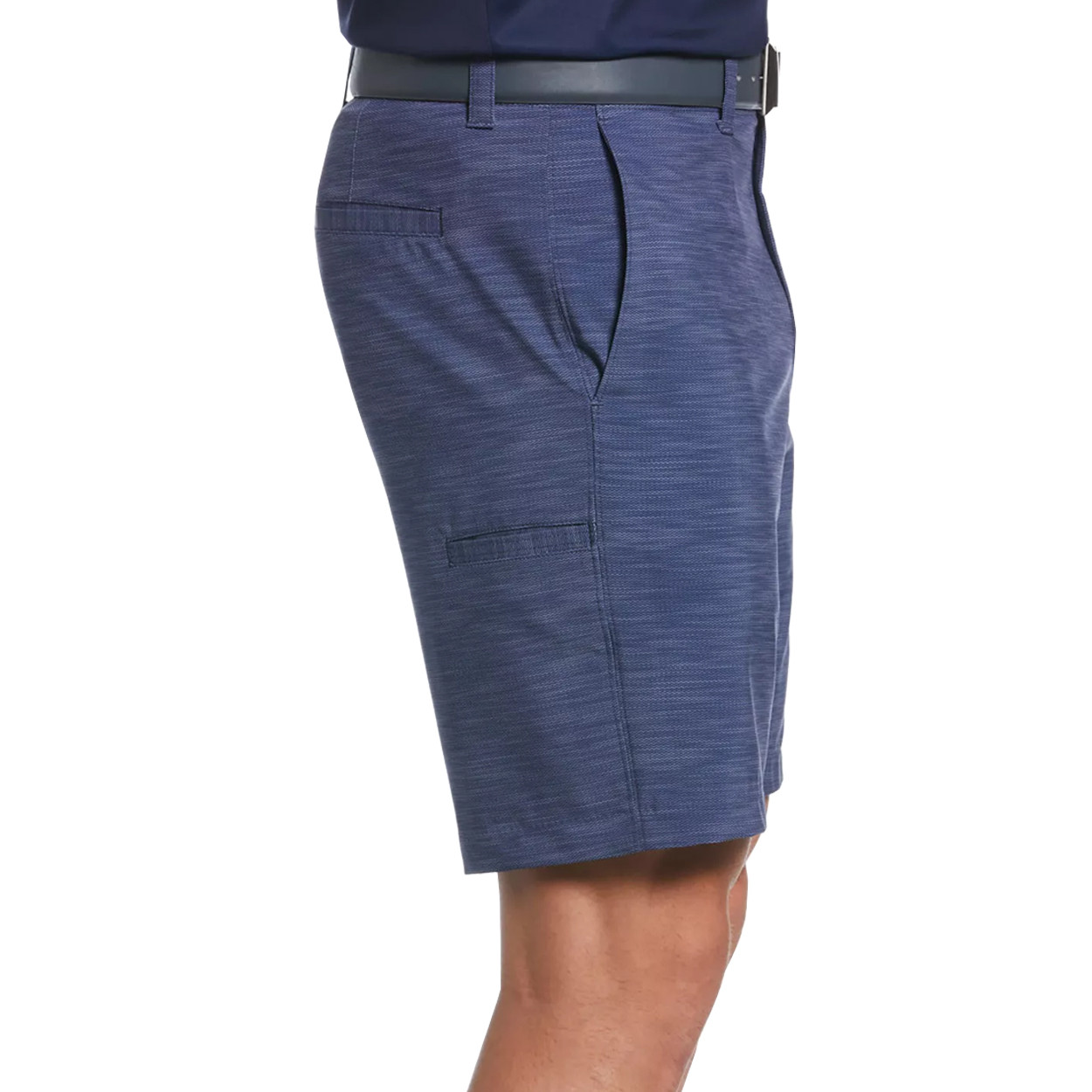 Callaway Men's Horizontal Herringbone Active Waist Shorts - GolfEtail.com