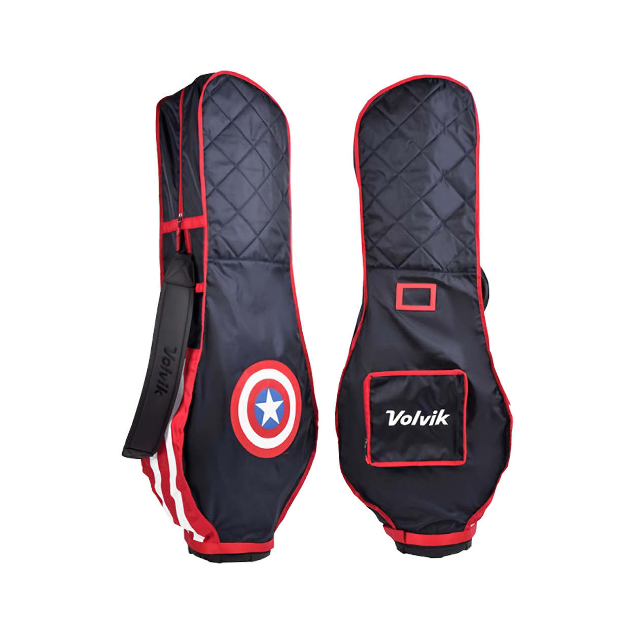 Volvik Marvel Soft-Side Golf Club Caddie Cover Travel Bag - GolfEtail.com