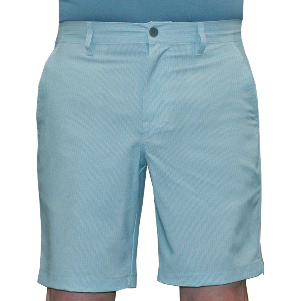 Jack Nicklaus Men's Flat Front Micro Texture Golf Shorts - GolfEtail.com