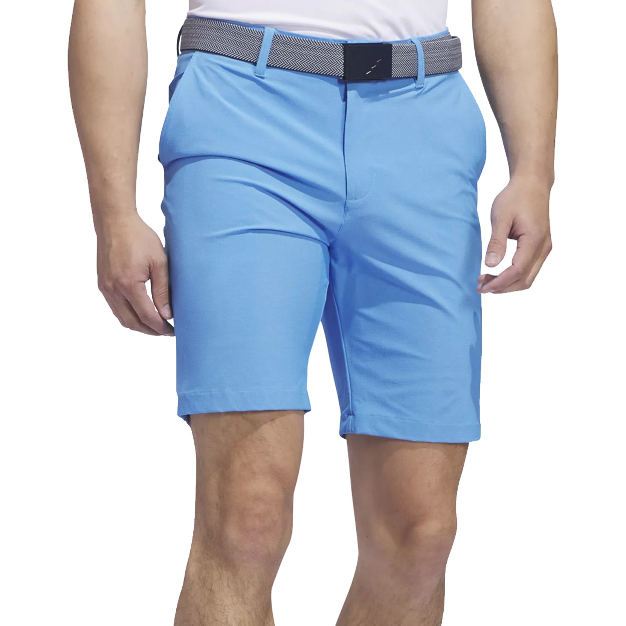 Adidas Men's Dobby Textured 9-Inch Golf Shorts - GolfEtail.com
