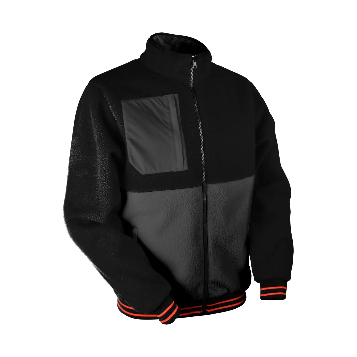 Sun Mountain Golf Fleece Reversible Retro Letterman Jacket - GolfEtail.com