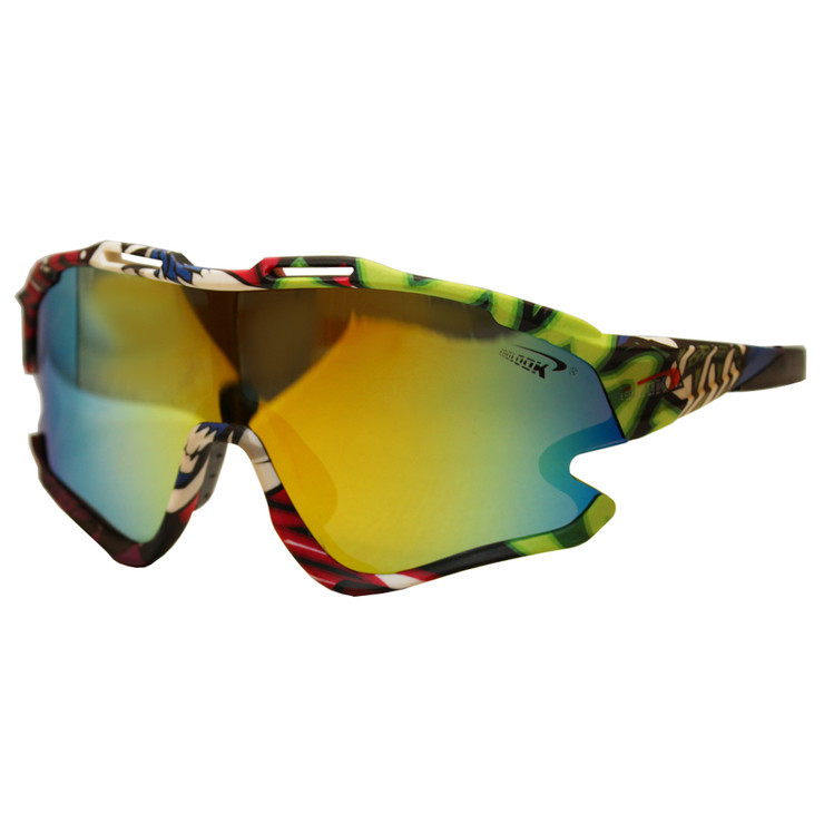 Coolook Sport Shield 100% UVA/UVB Sun Protection Sunglasses - GolfEtail.com