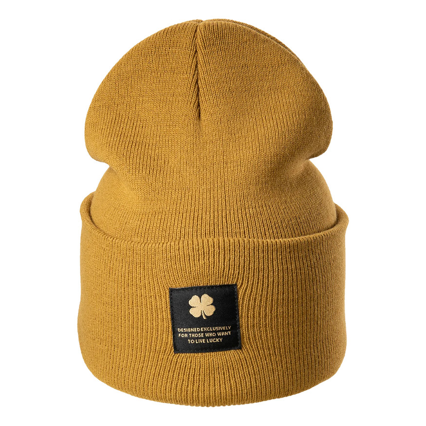 Black Clover Lucky Cuff Slouchy Golf Beanie Hat - GolfEtail.com