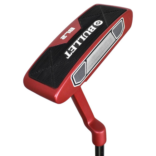 Bullet BL2 Red Wide Blade Putter - GolfEtail.com