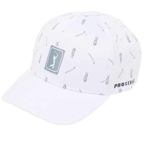 PGA Tour Golf Conversational Print Adjustable Hat - GolfEtail.com