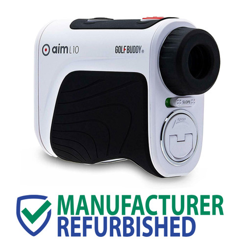 GolfBuddy Aim L10 Golf Laser Rangefinder, Manufacturer Refurbished - GolfEtail.com