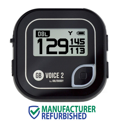 GolfBuddy Voice 2 Talking GPS Rangefinder Unit- Manufacturer ...