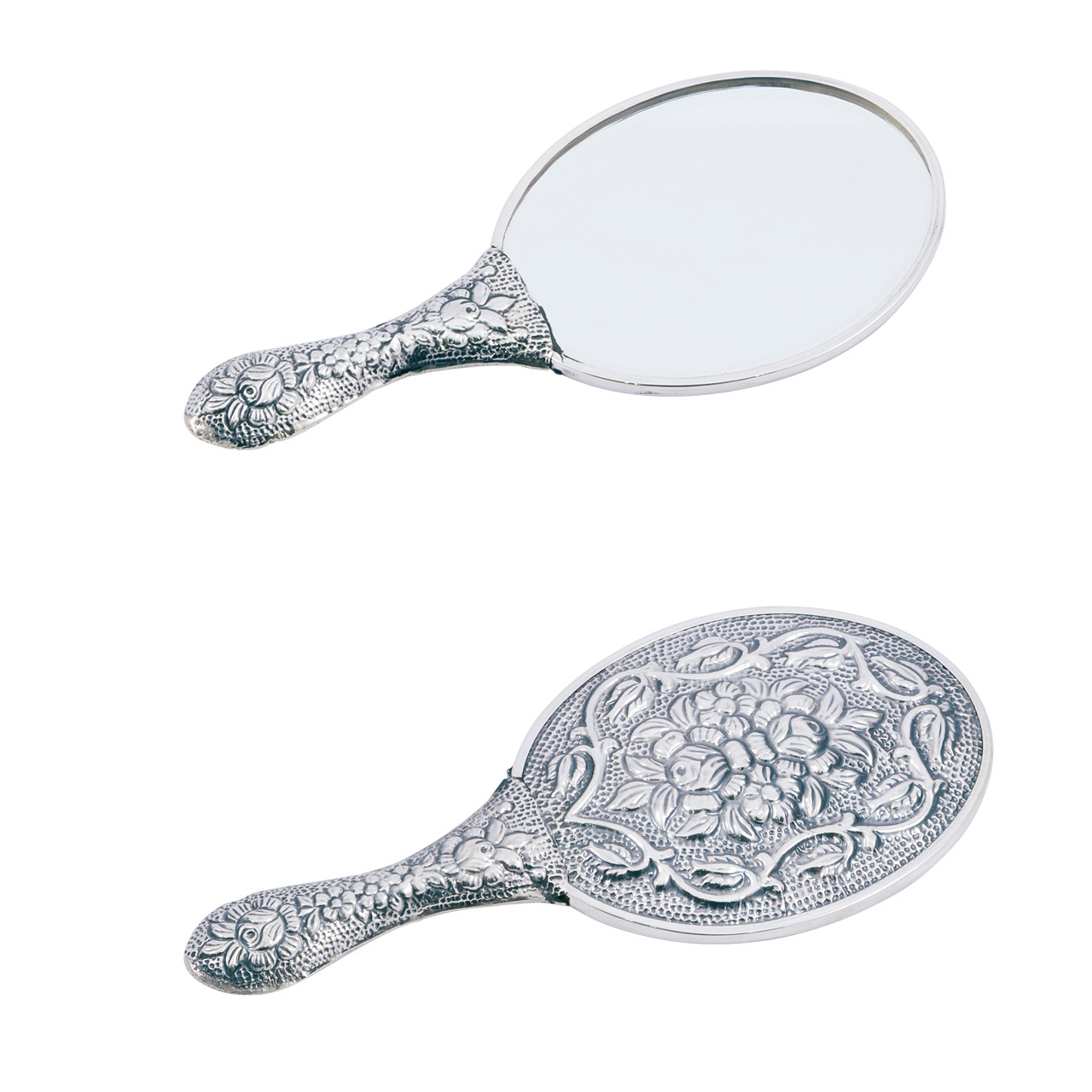 Small Sterling Silver Hand Mirror