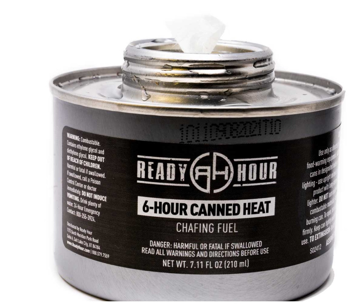 Ready Hour Canned Heat & Cooking Fuel (Two 2-packs, total 4 cans)