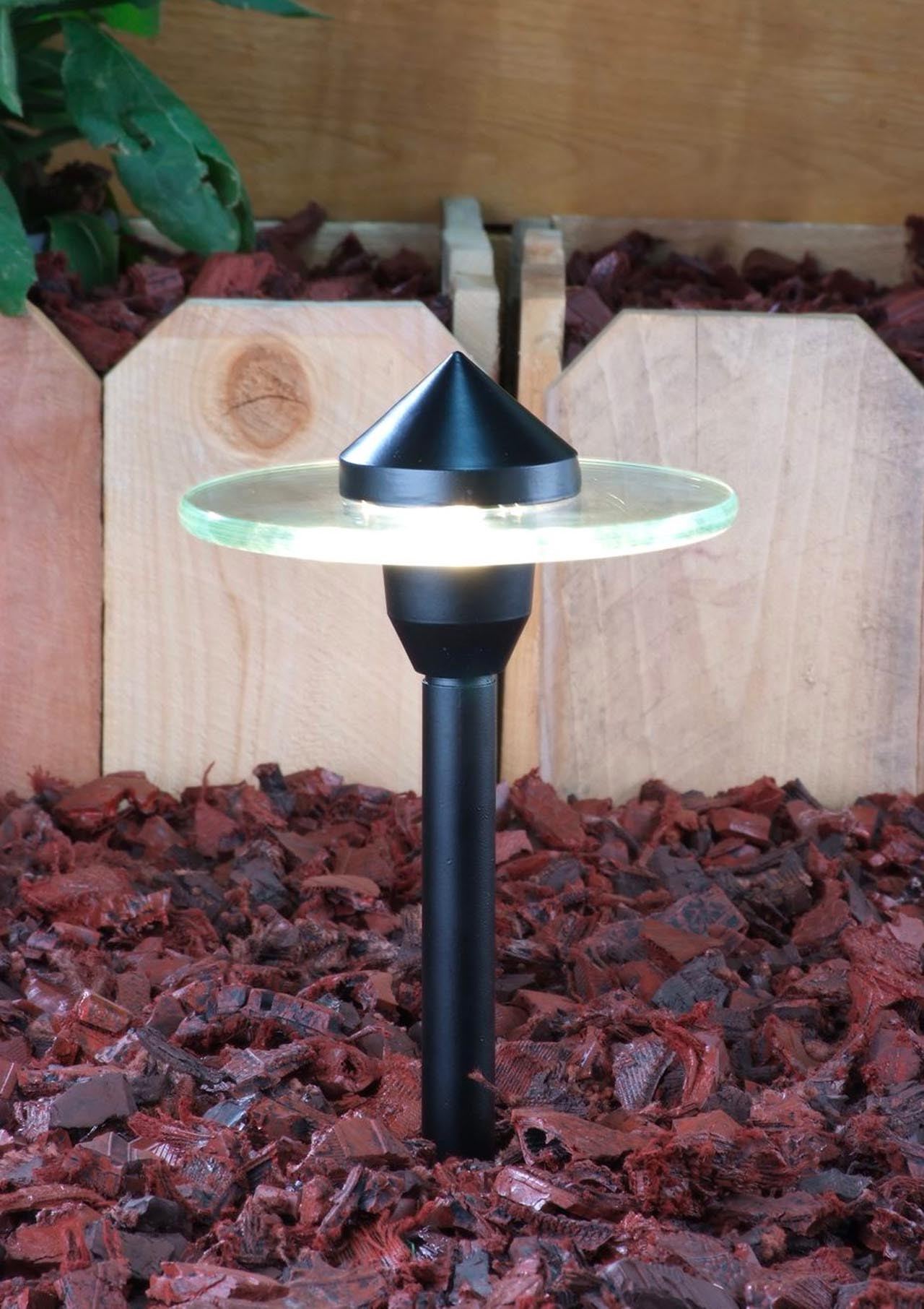 Modern Glass Path Light - YardBright® Landscape Lighting