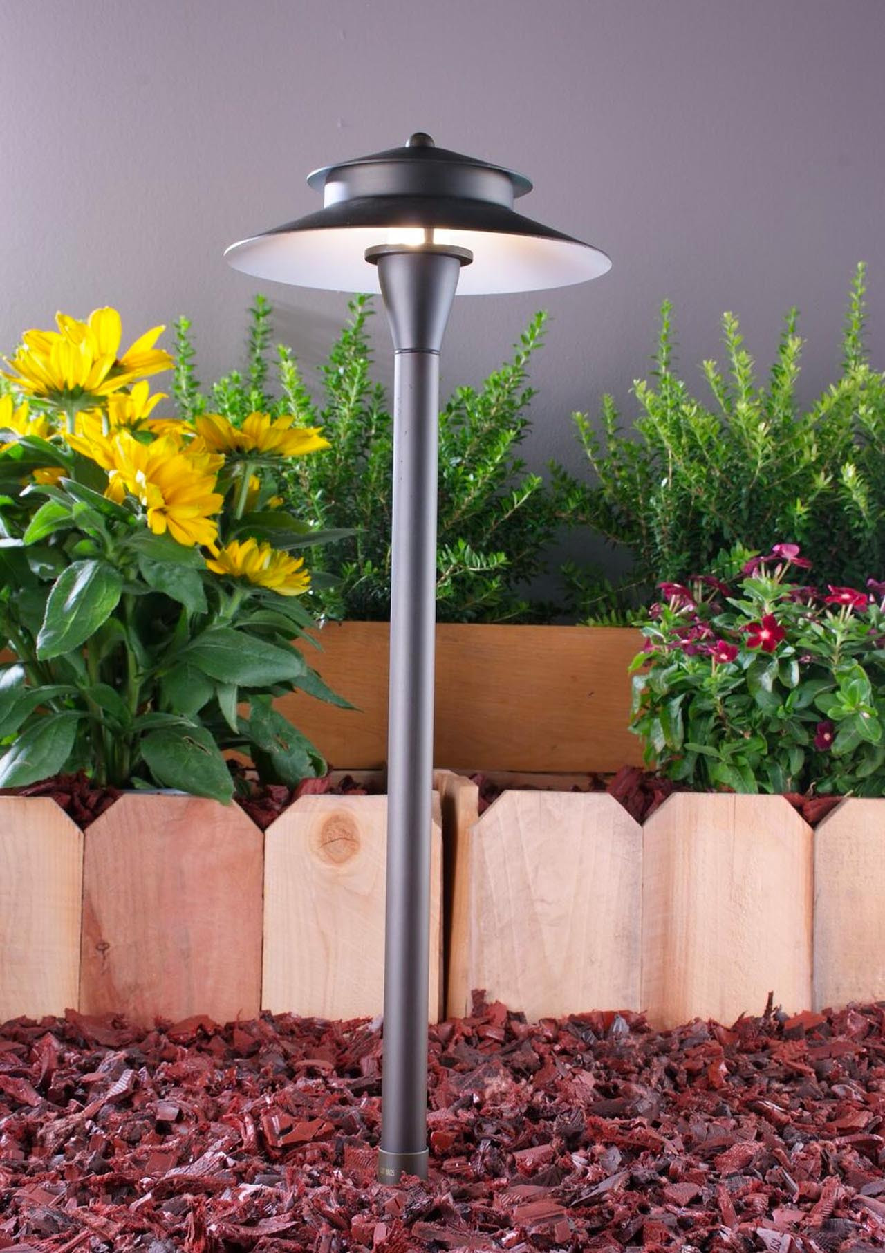 Zen Style Bronze Area Path Light - YardBright® Landscape Lighting