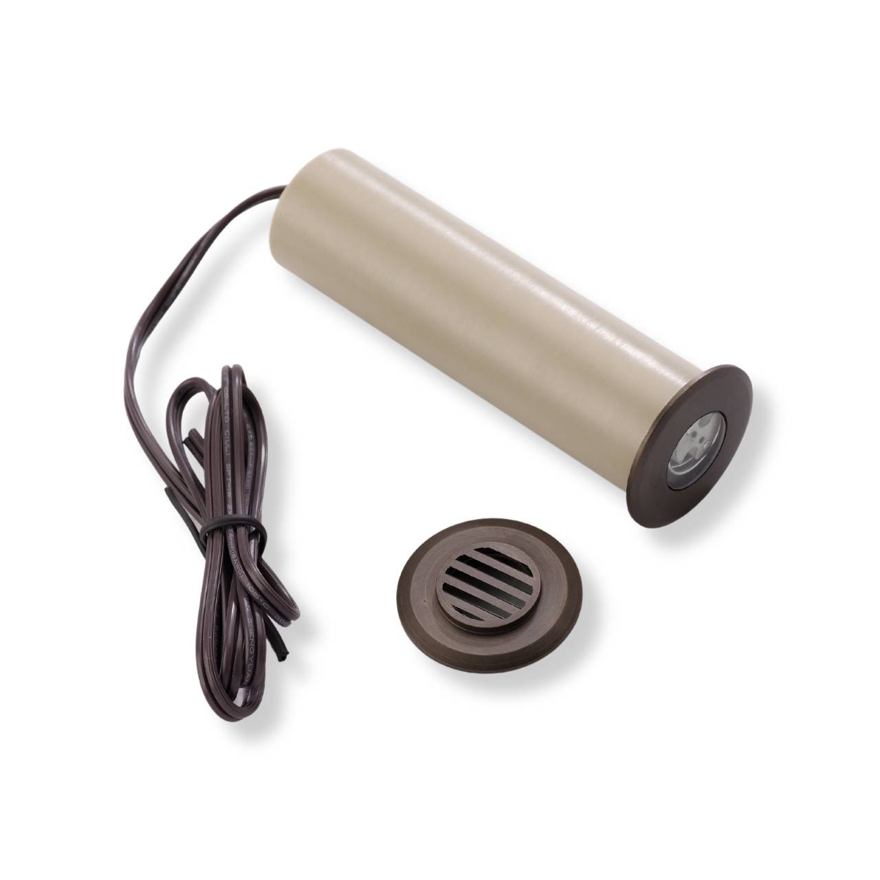 MR8 Brass Mini Well Light - YardBright® Landscape Lighting