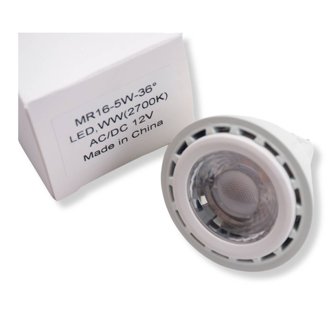 5W MR16 Warm White 2700K Led 36 Degree Beam Angle - YardBright ...