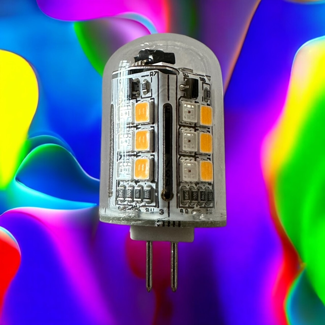 3W RGBW G4 Led Color Changing Bulb - YardBright® Landscape Lighting