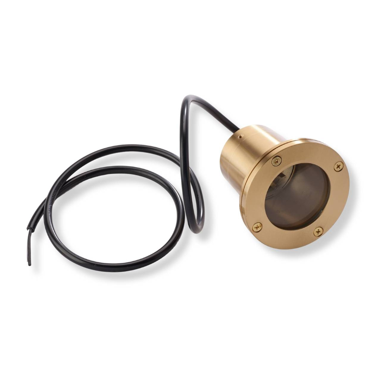 MR16 Well Light With Cast Brass Top - YardBright® Landscape Lighting