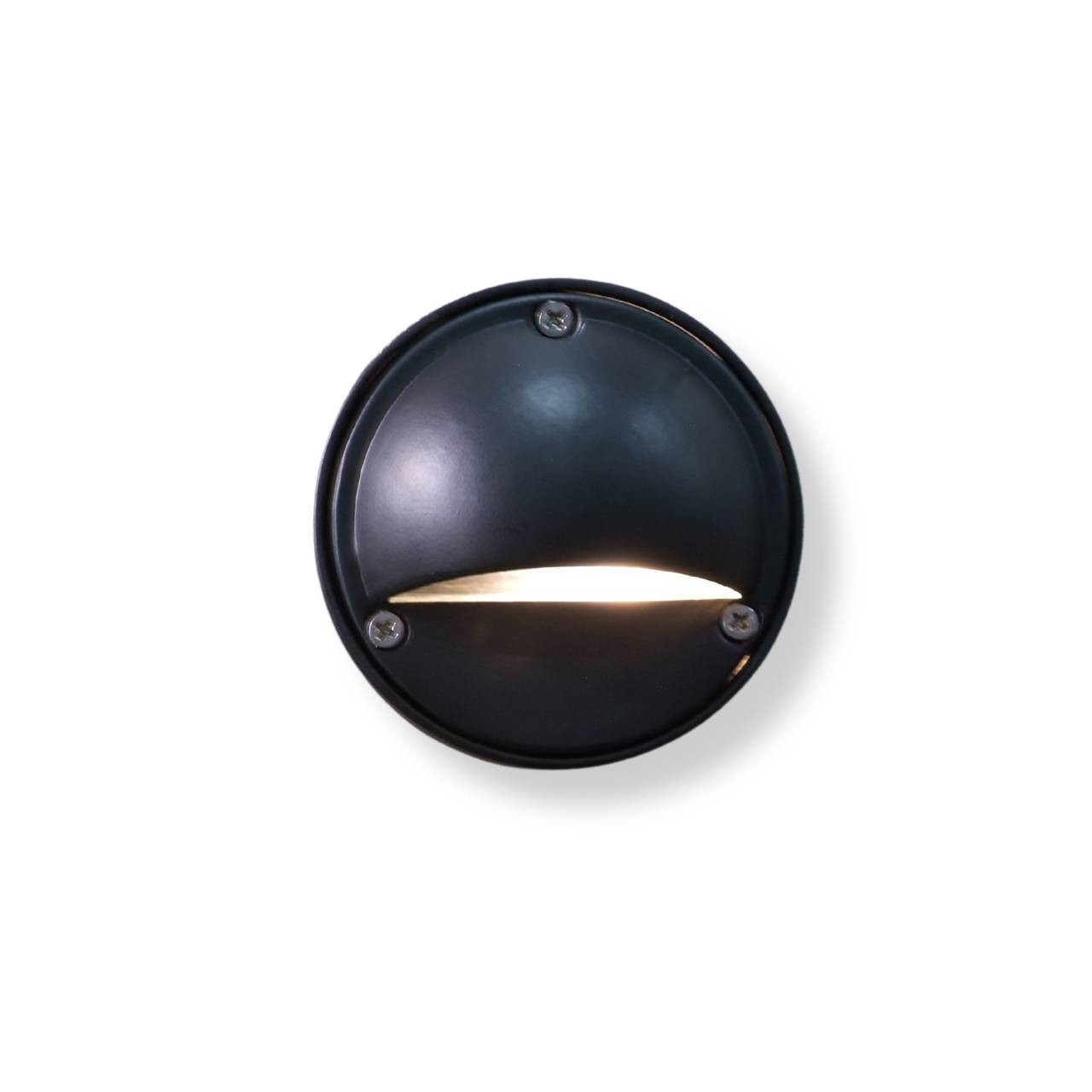 Black Round Surface Light - YardBright® Landscape Lighting