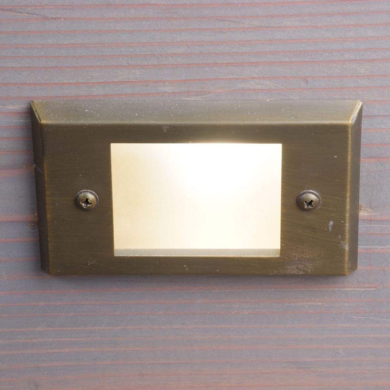 Solid Brass Step Light - YardBright® Landscape Lighting