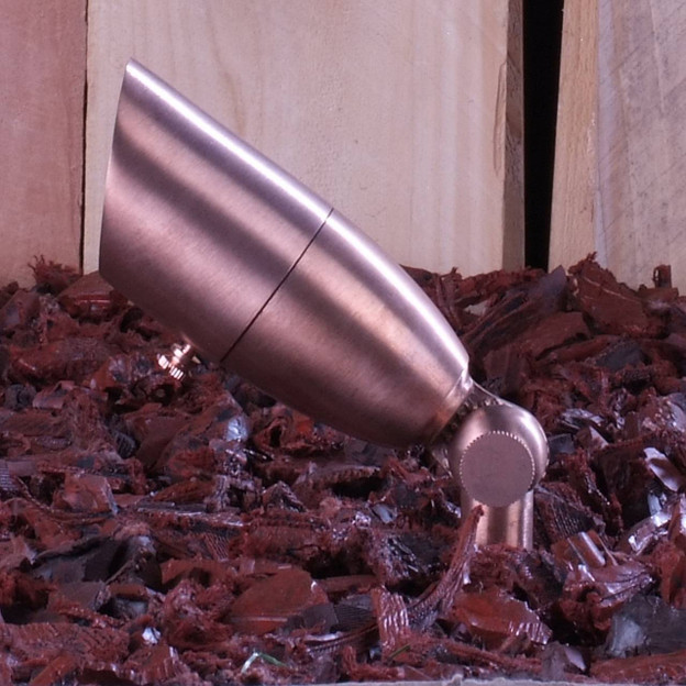 MR11 Mini Copper Spotlight - YardBright® Landscape Lighting
