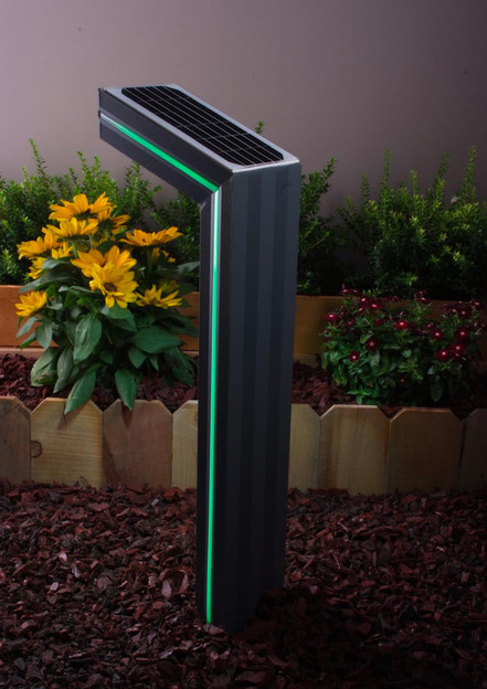 SOLAR PATH LIGHT GREEN - YardBright® Landscape Lighting