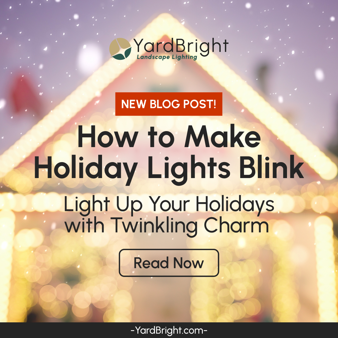 How to Make Holiday Lights Blink for Festive Outdoor Decor - YardBright ...