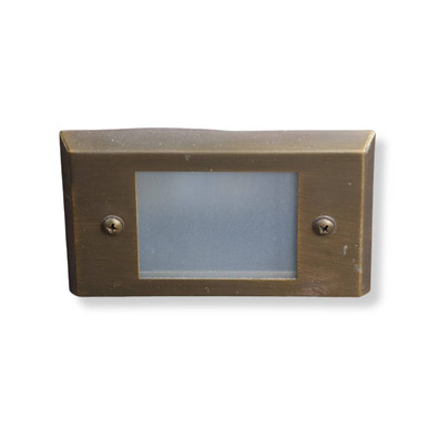 Solid Brass Step Light - YardBright® Landscape Lighting