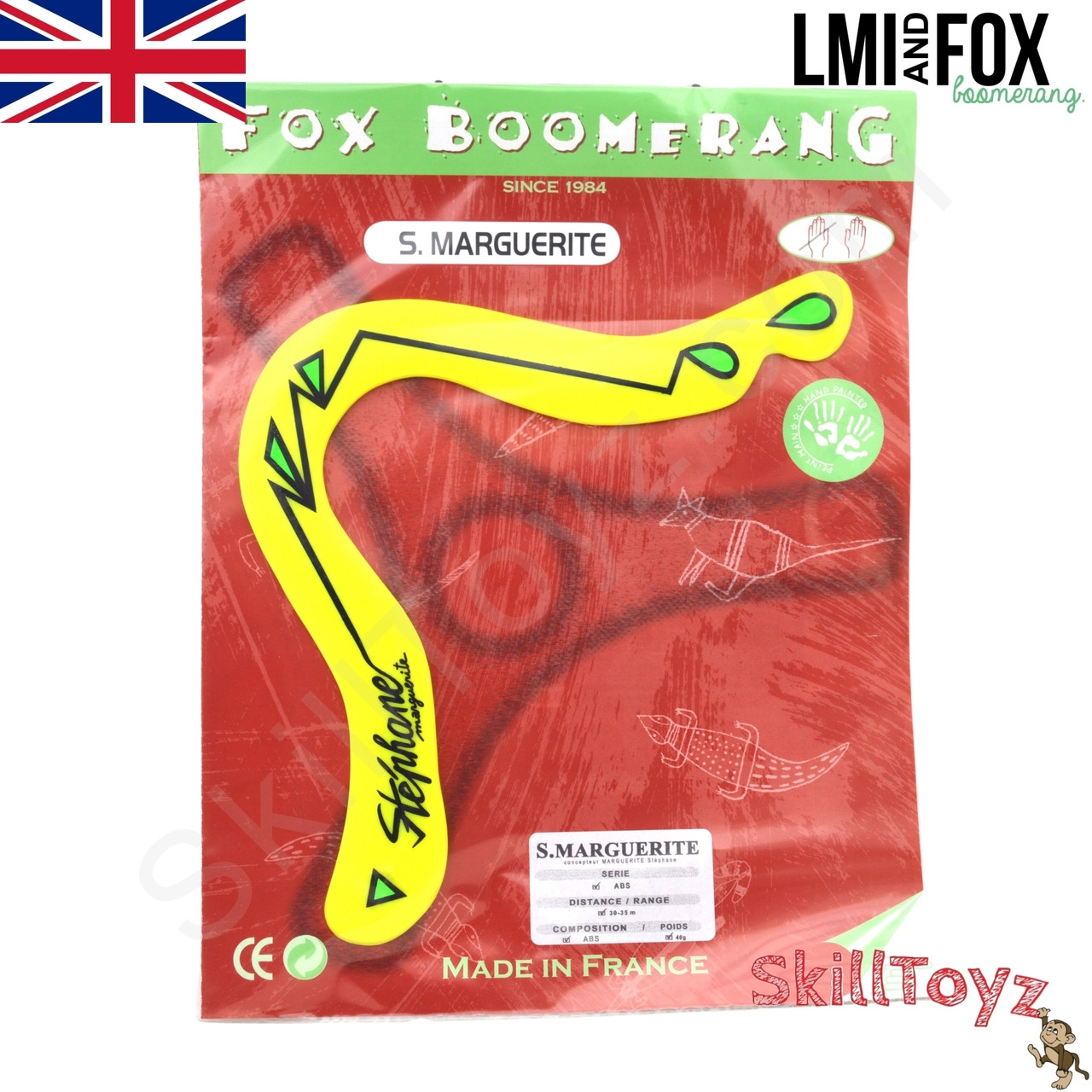 LMI and Fox Boomerangs Stephane Marguerite ABS Yellow RIGHT HANDED ...