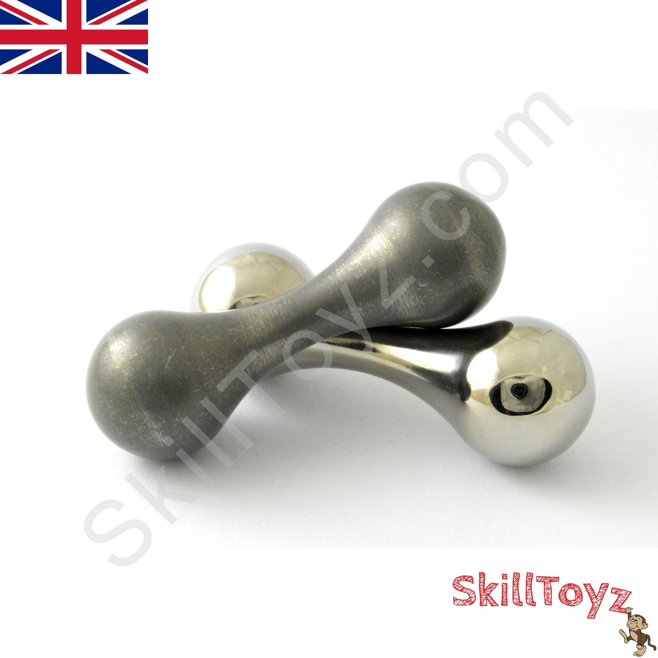 Knuckle Chuck Titanium Finger Fidget Toy Matt - SkillToyz