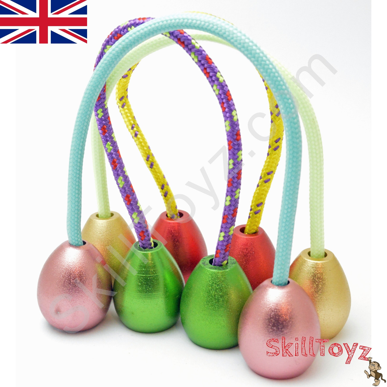 Greek Begleri Fidget Toy Pear Drop Edition Green - SkillToyz