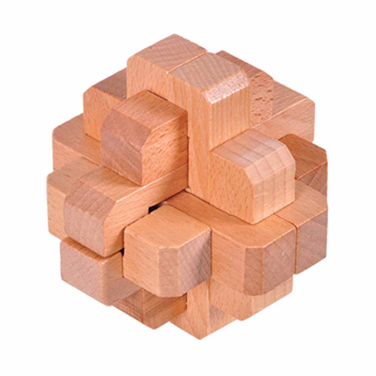 IQ Wooden 3D Puzzle #16 Look Back - SkillToyz