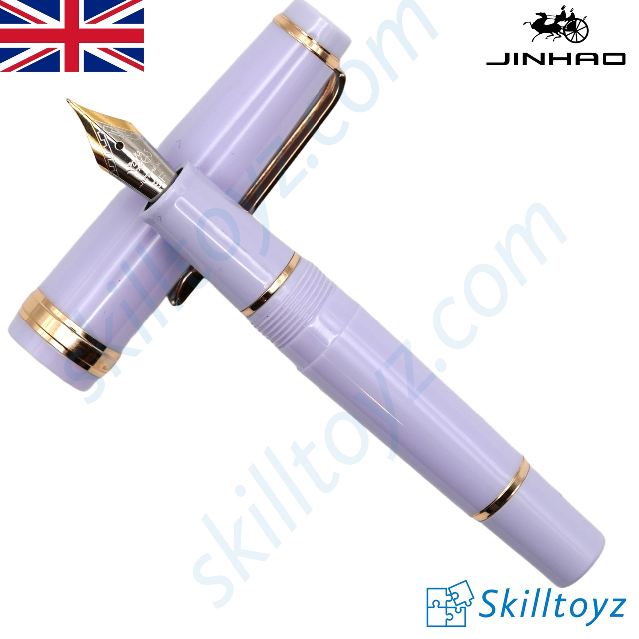 Jinhao 82 Mini Fountain Pen EF Nib Lavender - SkillToyz