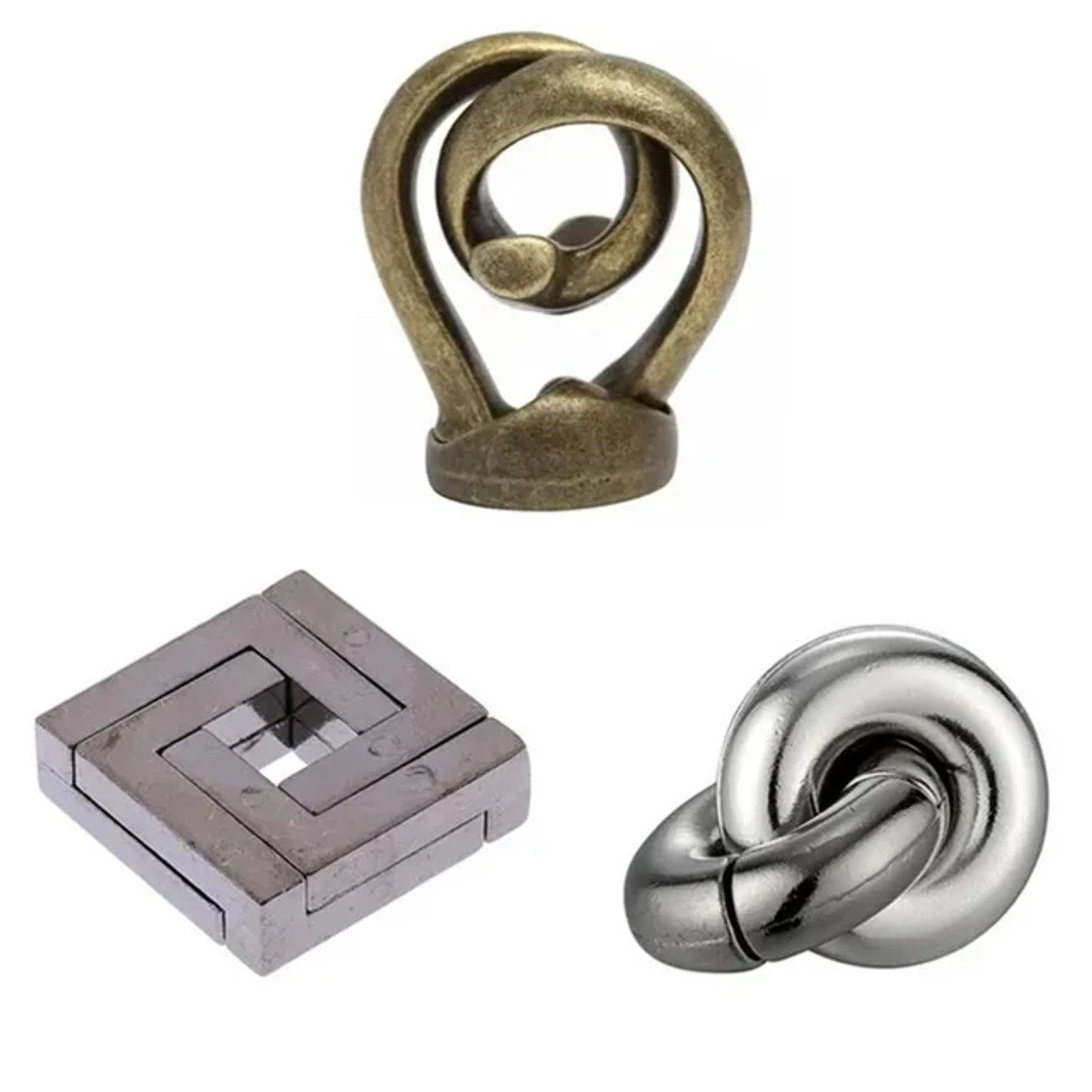 Puzzles - IQ Metal Puzzles - Page 1 - SkillToyz