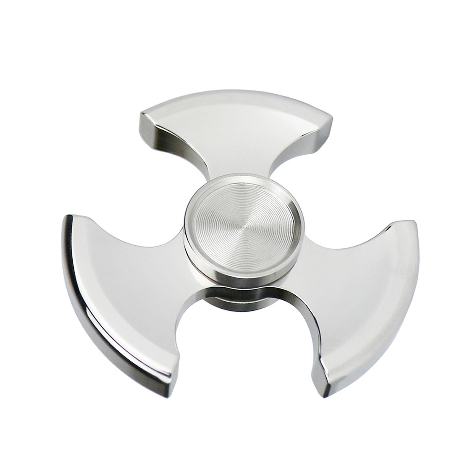 Whirlwind Premium Stainless Steel Finger Spinner Polished - SkillToyz