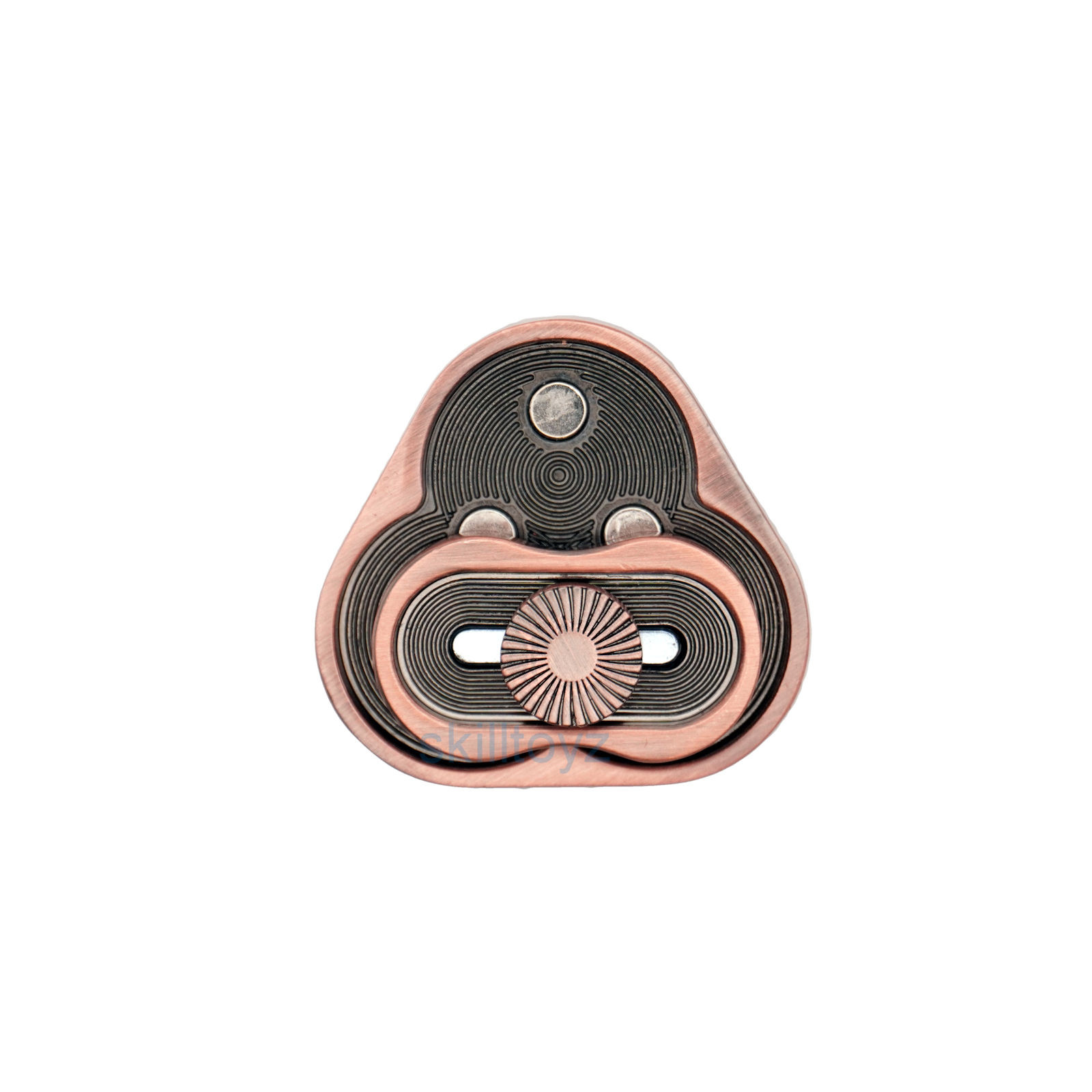 Magnetic Fidget Slider Carbon Fibre Weave #5 - SkillToyz