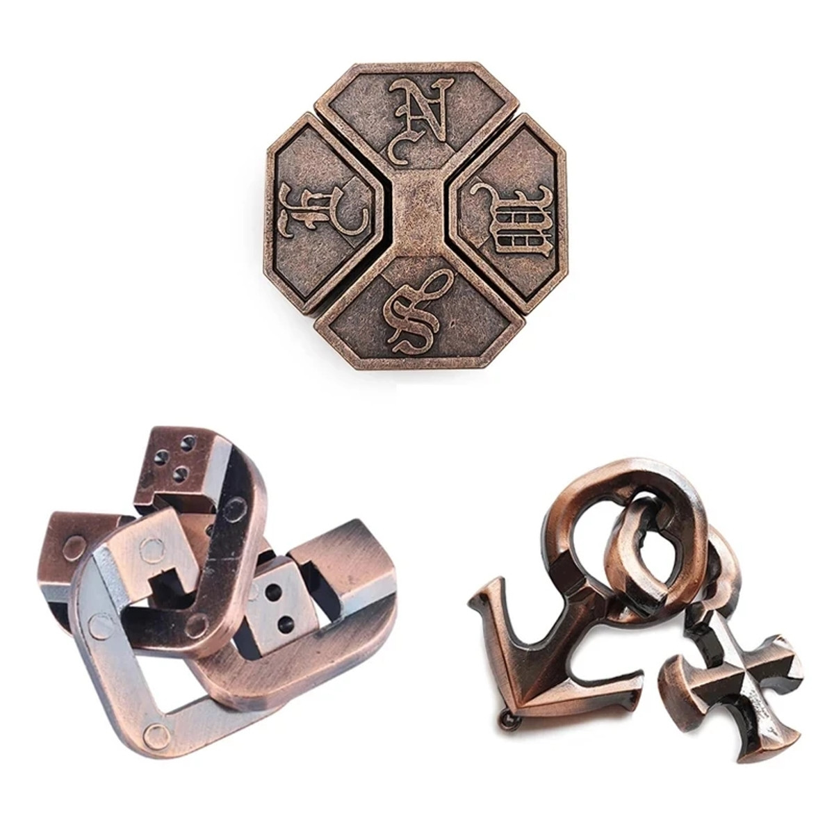 Puzzles - IQ Metal Puzzles - Page 1 - SkillToyz