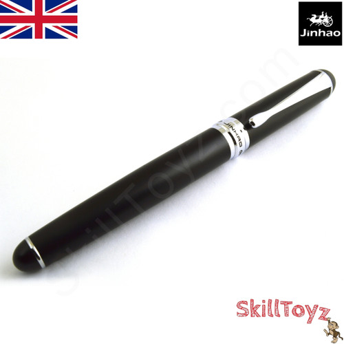 Jinhao x750 Black Matt Fountain Pen + 5 free ink cartridges - SkillToyz