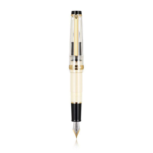 Jinhao 82 Mini Fountain Pen F Nib Black and White - SkillToyz