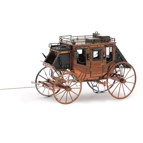 IQ Metal Model Kit Miniature Coach (Colour) - SkillToyz