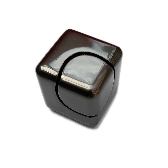 Metal Spinner Fidget Cube Blue - SkillToyz