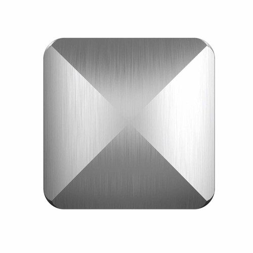 Flip Over Desk Toy Square Stainless Steel 112g - SkillToyz