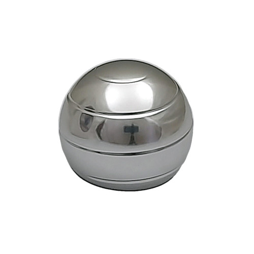 Premium Desk Top Executive Spin Sphere Small Silver - SkillToyz