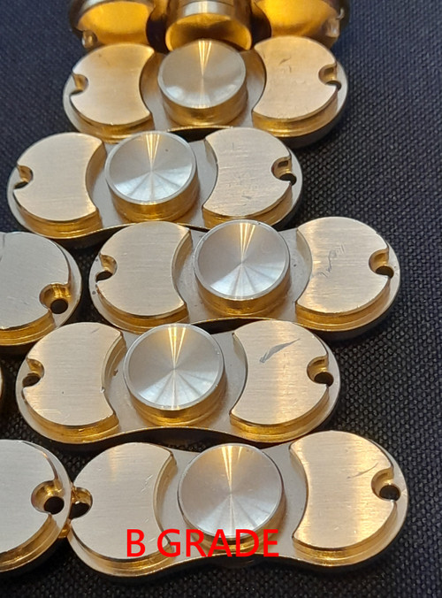 Buy solid brass Finger Spinners with Ceramic Bearings at skilltoyz.com